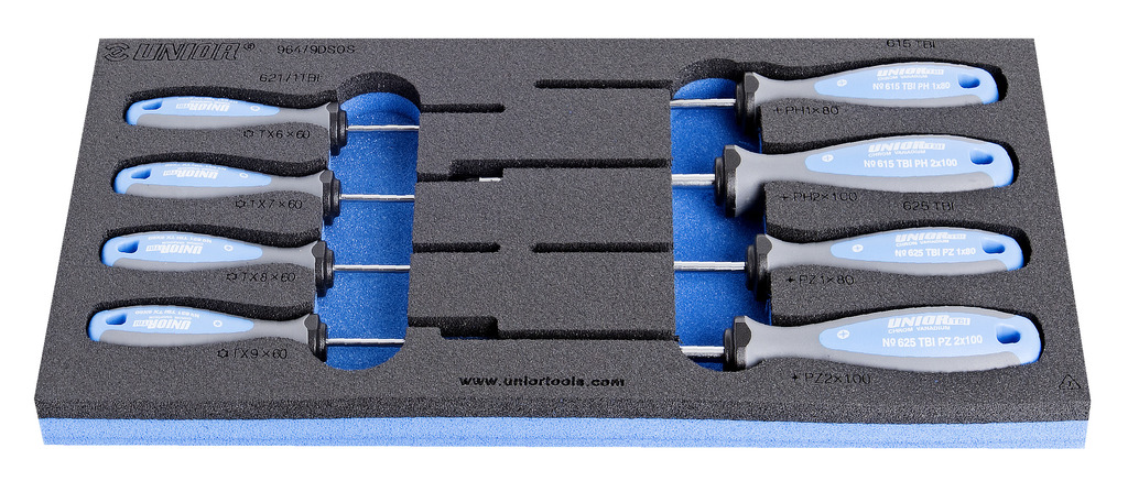 Unior 964/9SOS - Odvijači TBI u SOS ulošku