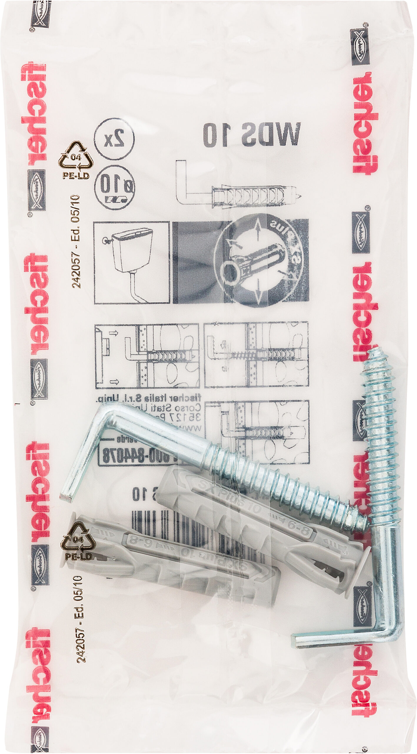 Fiksiranje bojlera - Fischer WDS 10 PLUS set